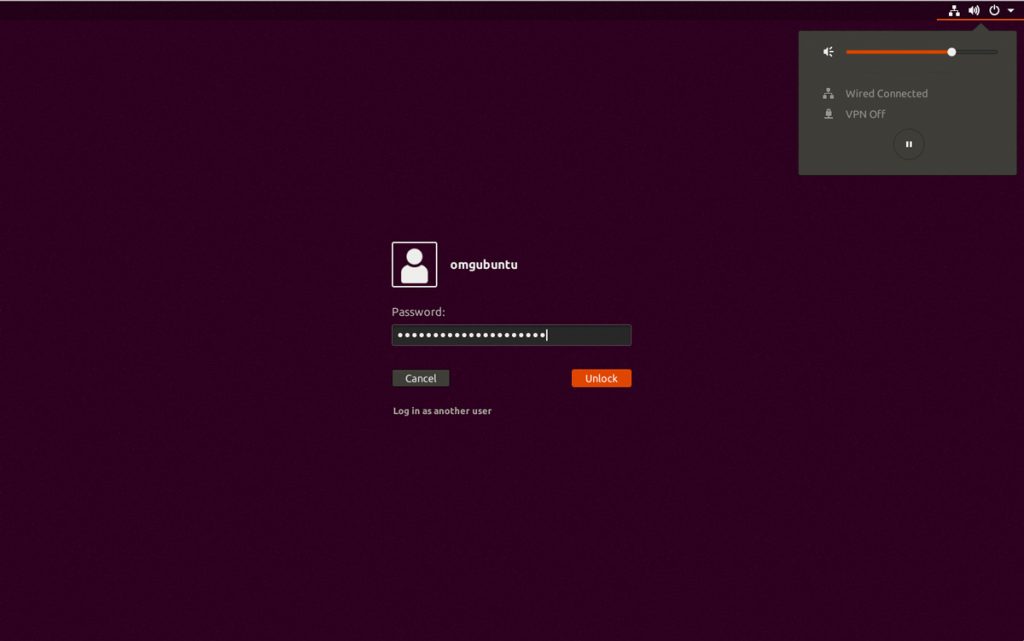 认识改进后的 Ubuntu 17.10 登录屏幕 | 我是菜鸟